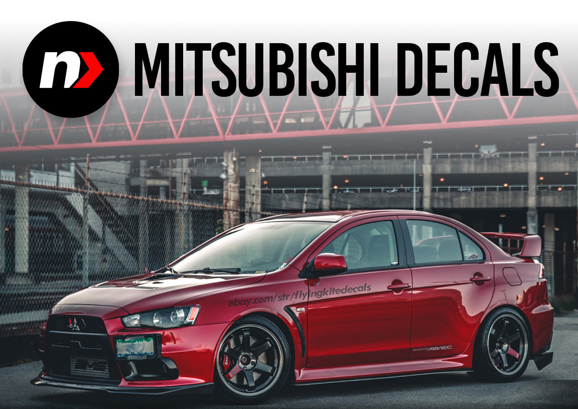 MITSUBISHI Decals – NxtGen Decals