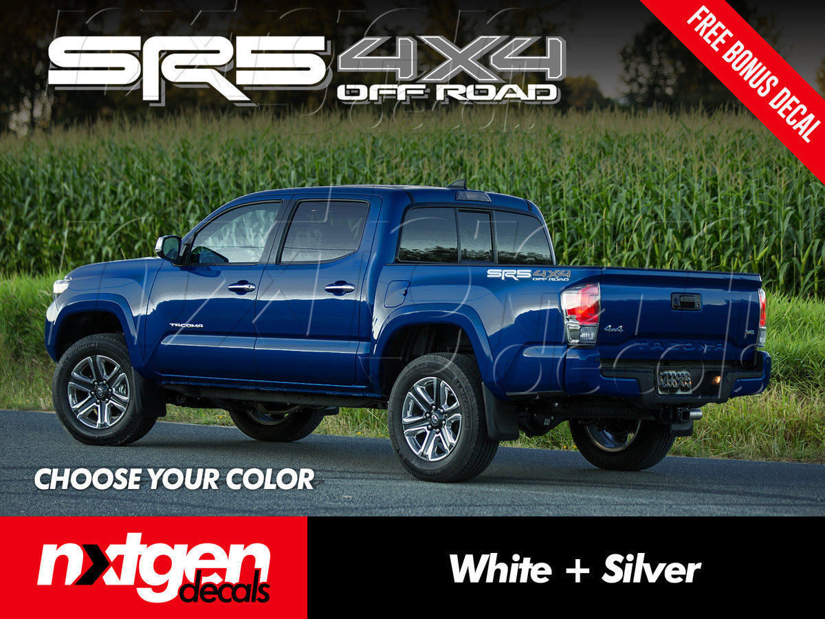 Toyota SR5 4x4 Off-Road Decals (2016+) – NxtGen Decals